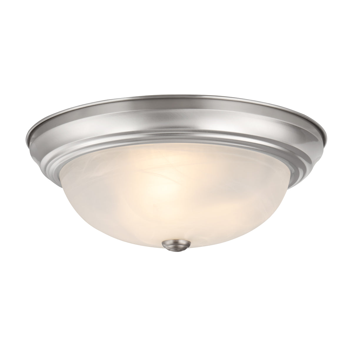 brushed nickel ceiling light fitting