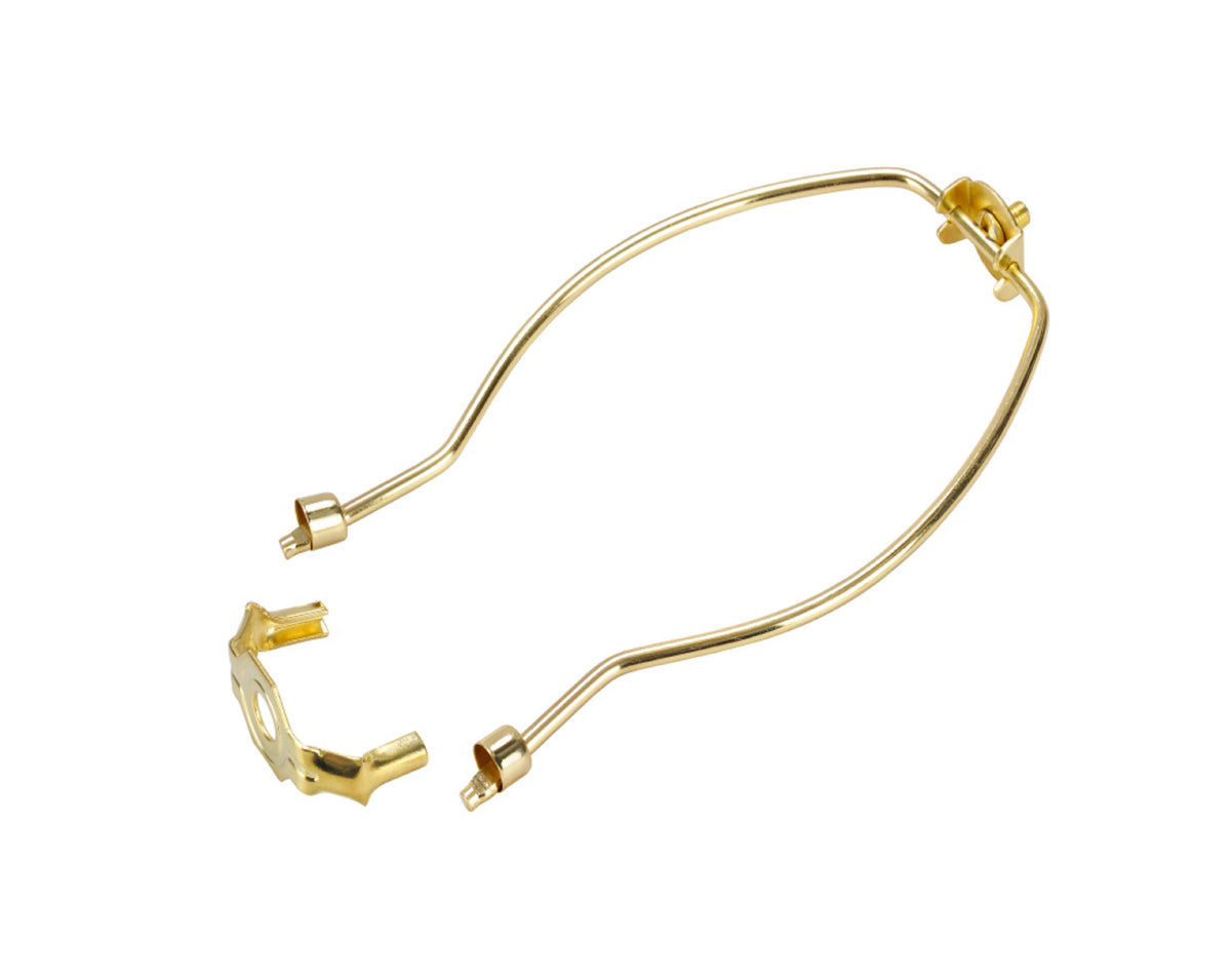 # 20005-1 7" Lamp Harp with Saddle in Polished Brass Finish – Aspen ...