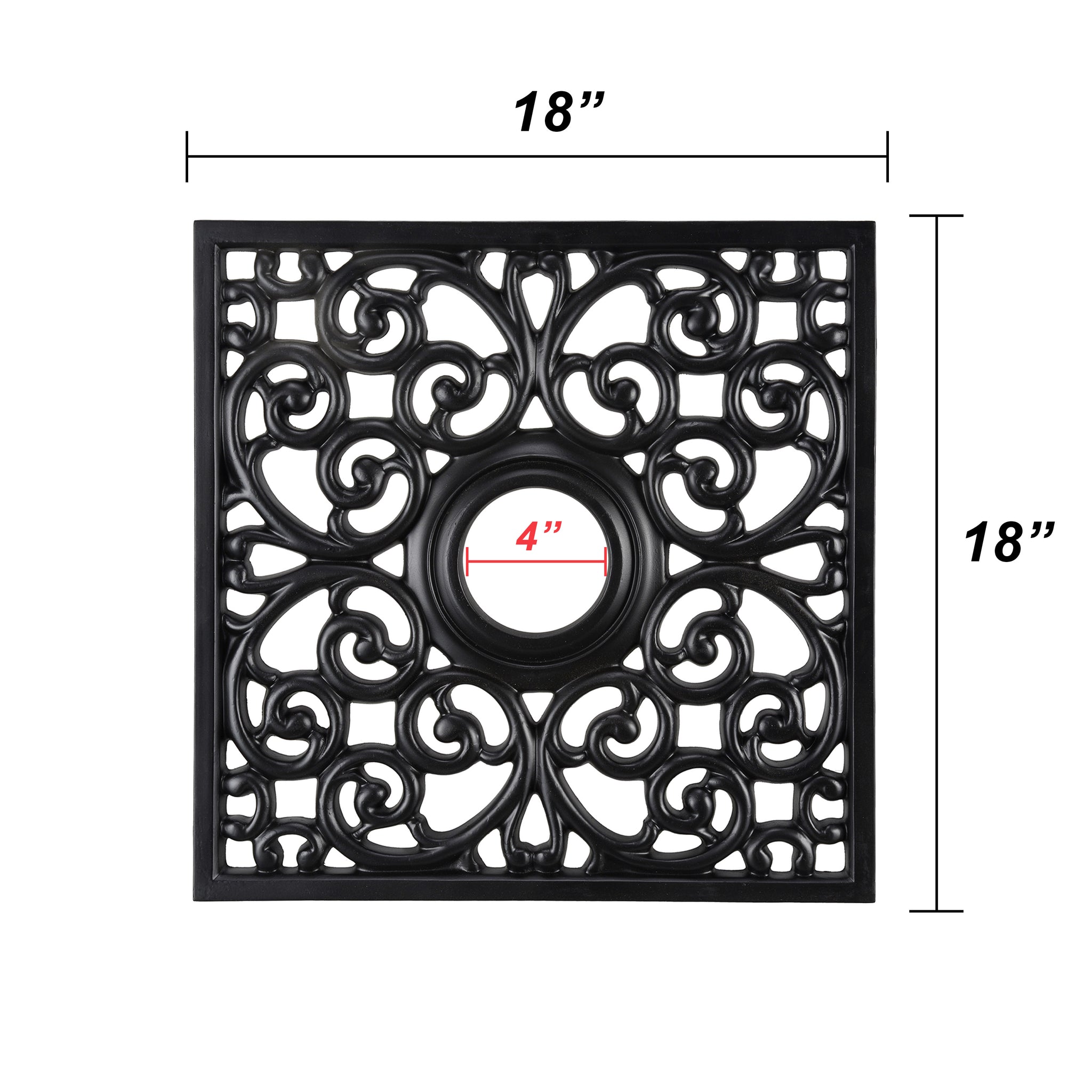Large Square Ceiling Medallions