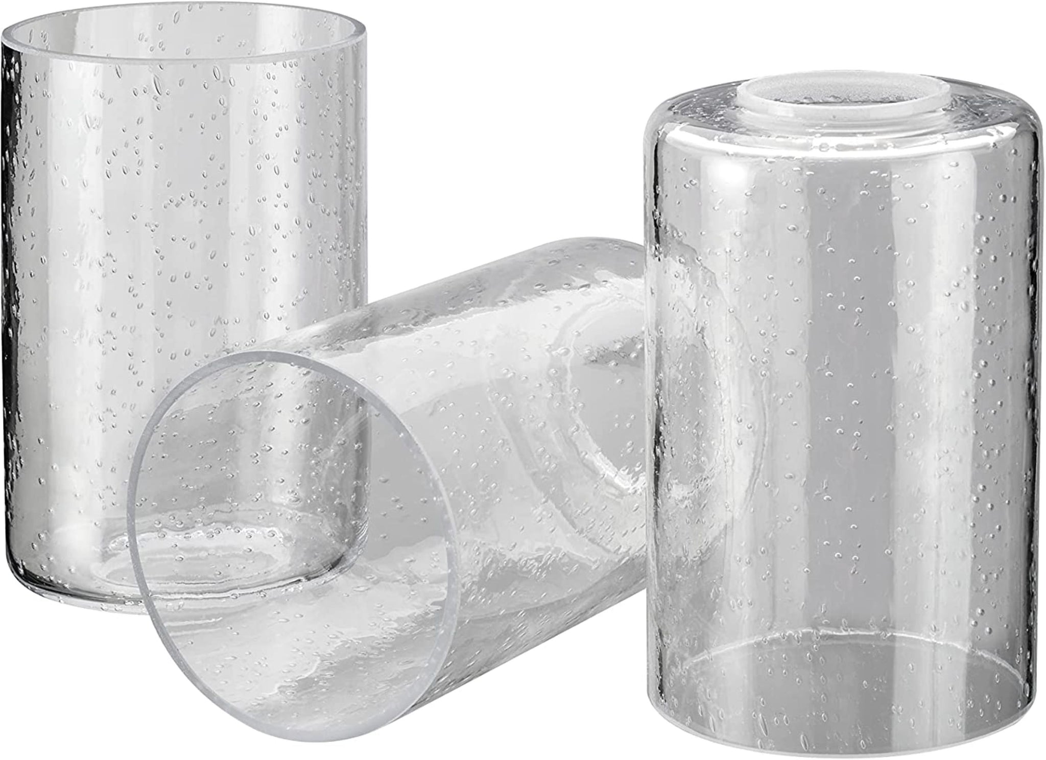 Straight Cylinder Glass Shades Replacement Cylinder Glass Shade