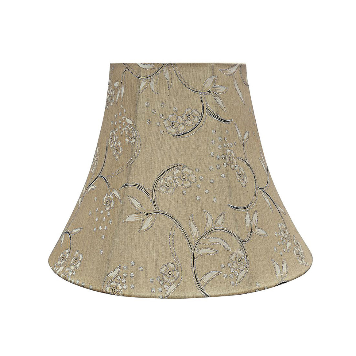 # 30163 Transitional Bell Shape Spider Construction Lamp Shade in Ligh ...