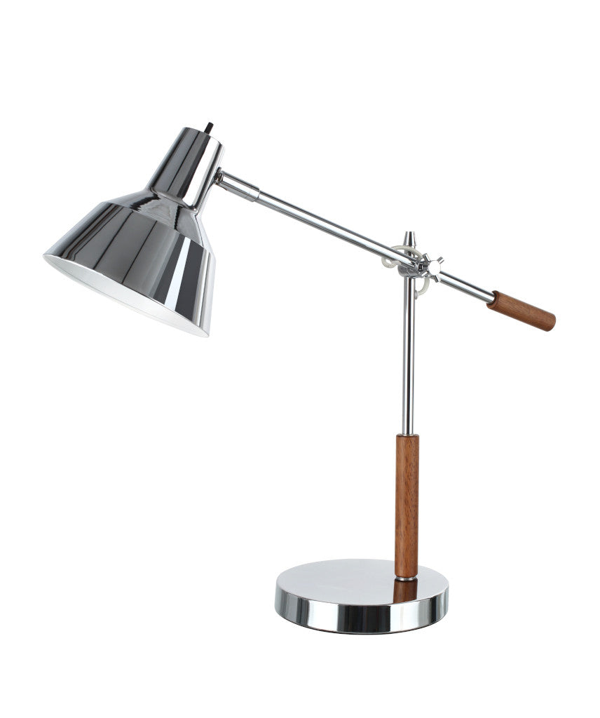 Flexible Metal Desk Lamps Simple Designs 14.25 In. Black Basic Metal