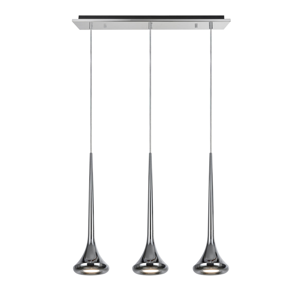 # 61035 Adjustable LED Three-Light Hanging Pendant Ceiling Light, Cont ...